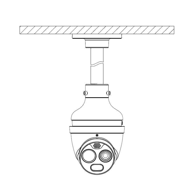 Dahua TPC-DF1241-D3F4 dome hybridná IP termokamera | TSS GROUP