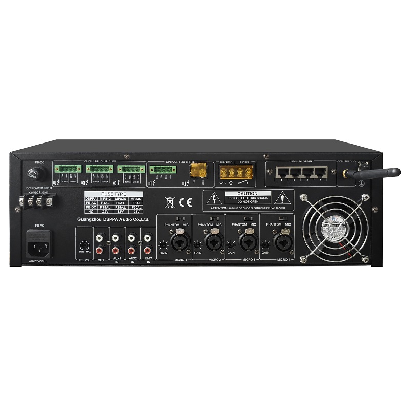 DSPPA MP825 6 zónový zosilňovač | TSS GROUP