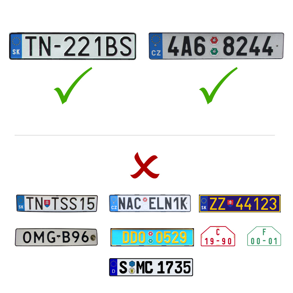 EČV Basic - rozpoznávanie EČV | TSS GROUP