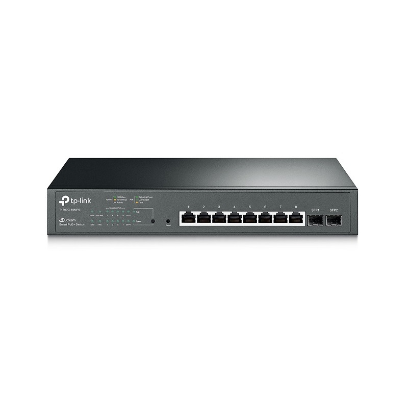 IP8 SWITCH POE GBIT 2SFP switch 8 x 10/100/1000 Mbps | TSS GROUP