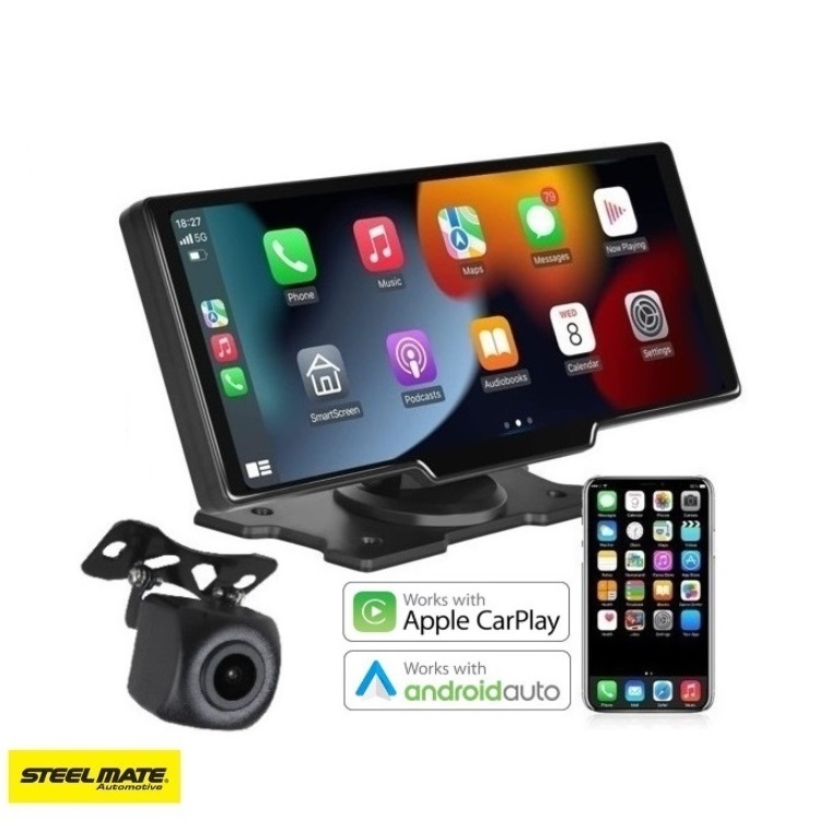 L07 Monitor10" AppleCarPlay AndroidAuto zrkadlenie, 2K+FHD DVR | TSS GROUP