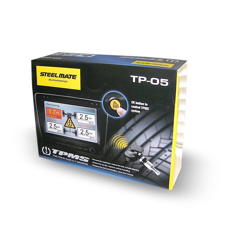 Merač tlaku a teploty v pneumatikách Steelmate TP-05 | TSS GROUP