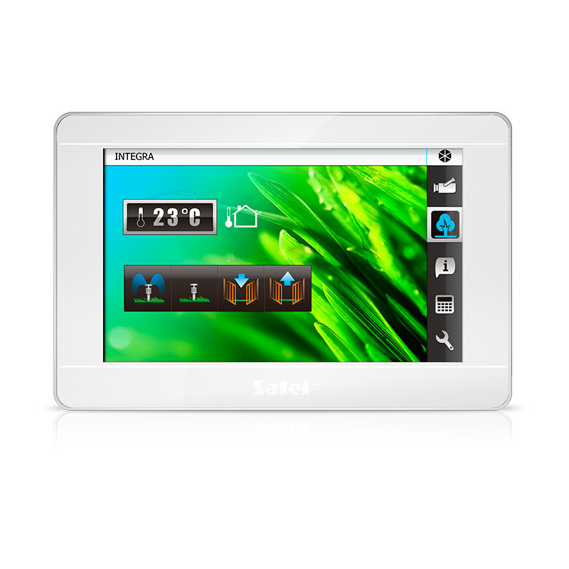 Satel INT-TSI-WSW dotykový ovládací panel 7” | TSS GROUP