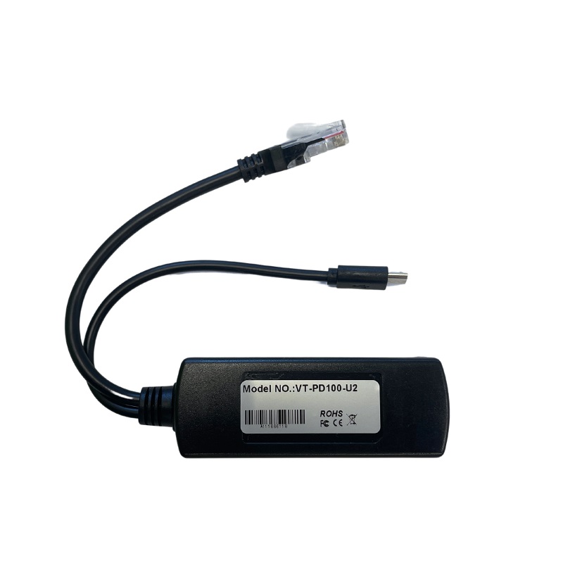 Simple Micro USB Splitter PoE in - Micro USB out | TSS GROUP