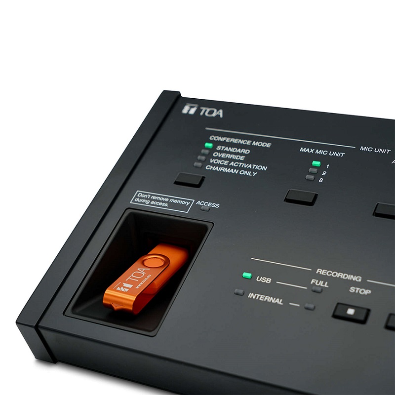 TOA TS-D1100-MU riadiaca jednotka konferenčného systému | TSS GROUP