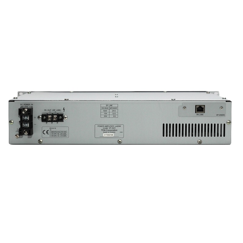 TOA VP-2421 INCL záložný výkonový zosilňovač | TSS GROUP