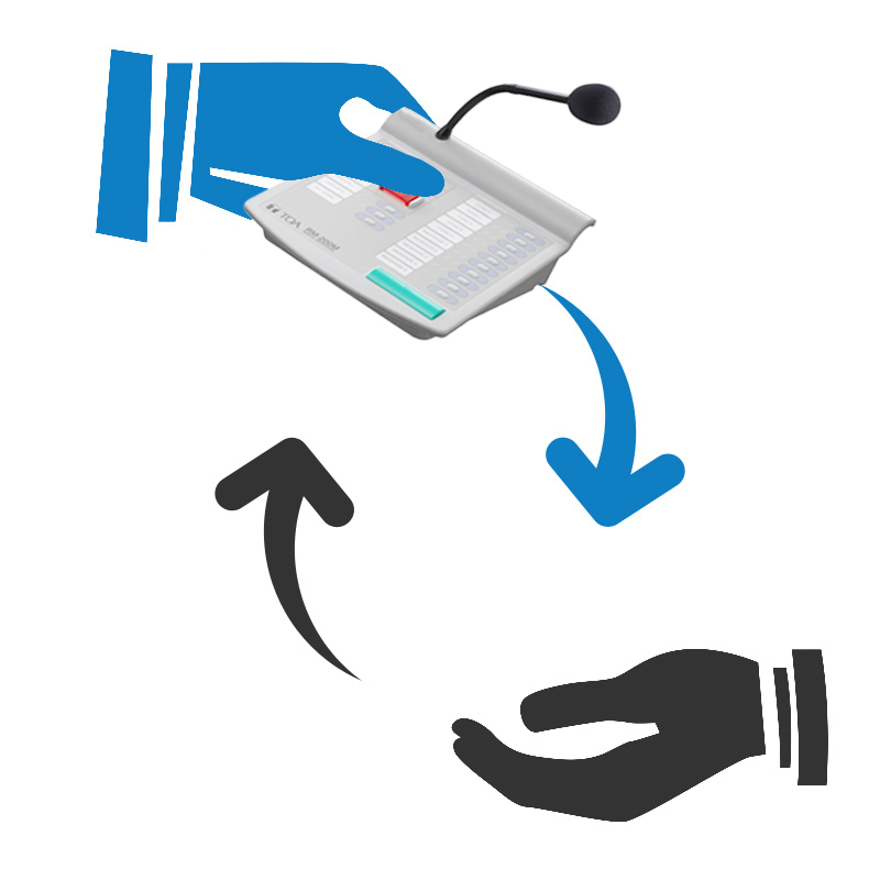 TOA ZAP RM-200M S mikrofónna stanica pre všeobecné hlásenia | TSS GROUP